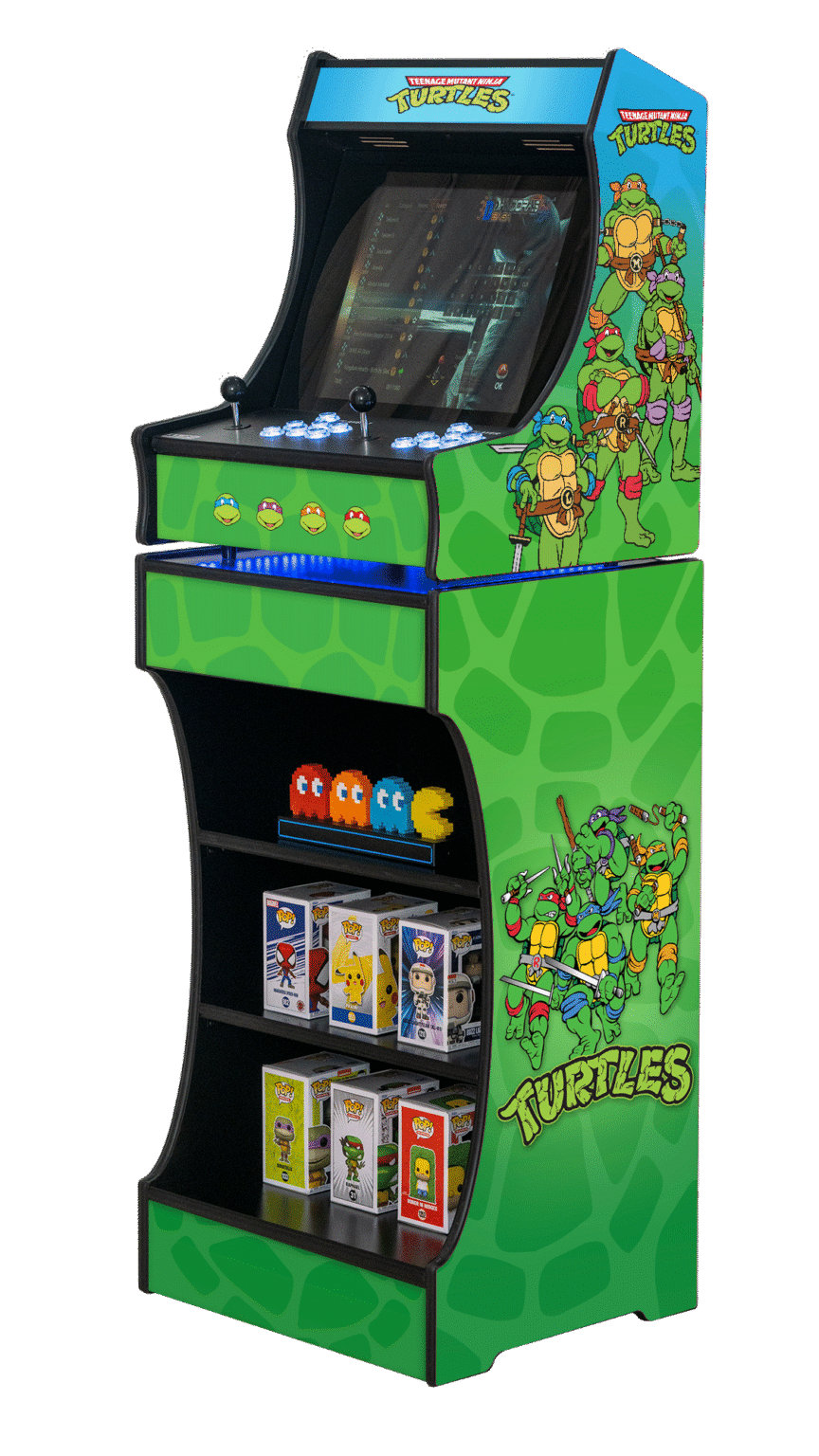Upright 19″ 9800 Games Arcade Machine – TMNT - Arcades Australia